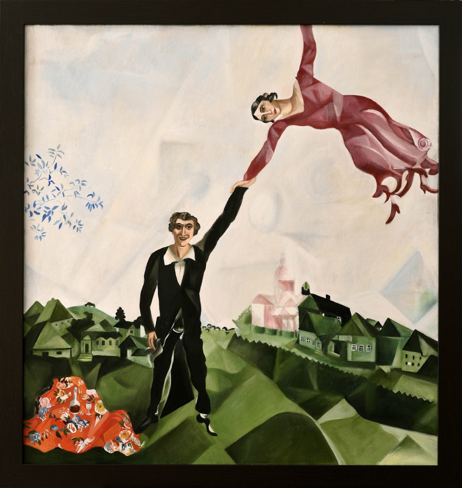 obrazy na zamówienie: Le Promenade - Marc Chagall