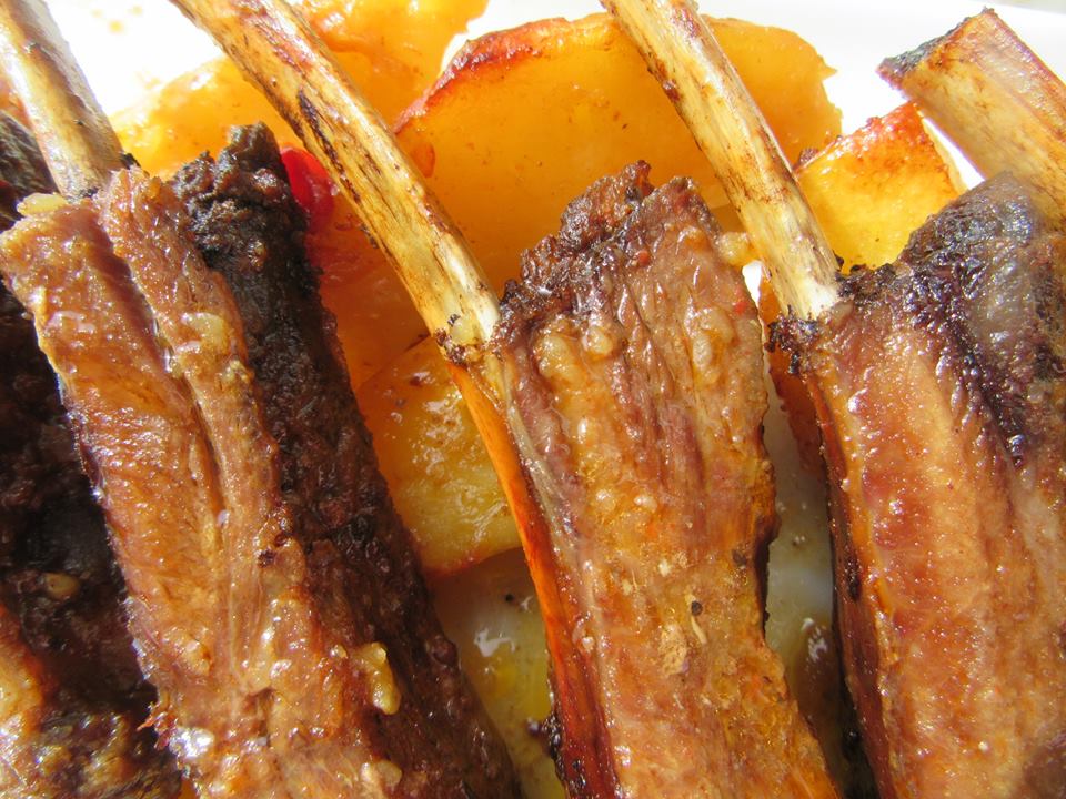 Pečena divlja svinja / Roast wild boar