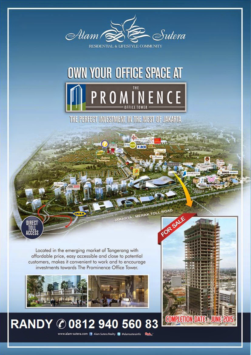 ALAM SUTERA - RANDY: THE PROMINENCE OFFICE TOWER AT ALAM SUTERA