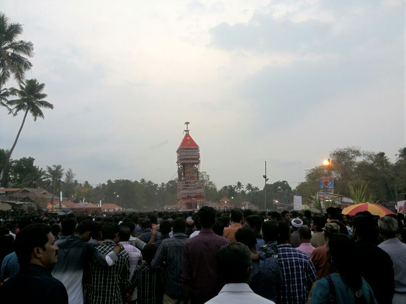 Puttingal Temple,Paravur,KERALA.