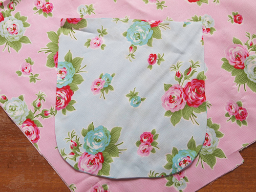 Crafty Alex: Floral Patch Pockets DIY