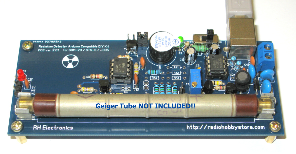 Diy Electronics New Design Simple Radiation Detector Diy Kit