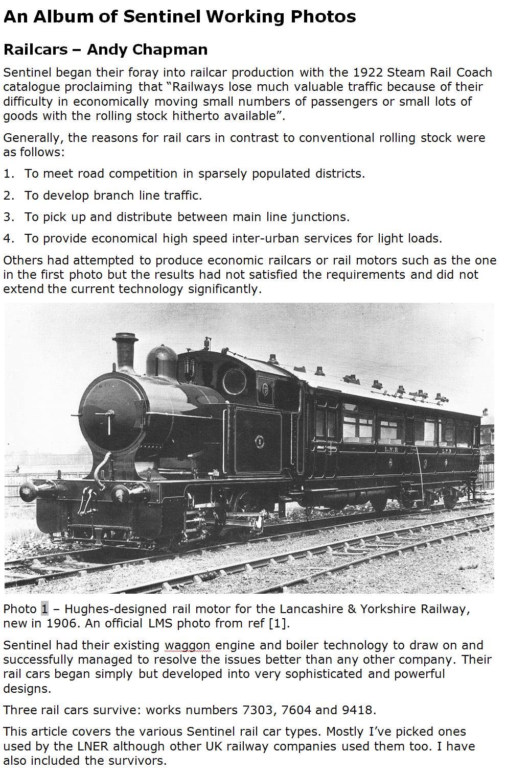 Sentinel Steam Loco 7109: Downloads/Media