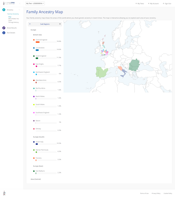 Cruwys news: Living DNA – a new genetic ancestry test providing ...