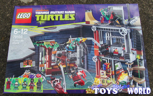 When Toys Rule The World: Review: LEGO TMNT Turtle Lair Attack (79103)