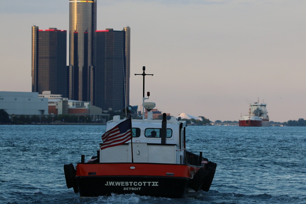 Michigan Exposures: The J.W. Westcott II in Action