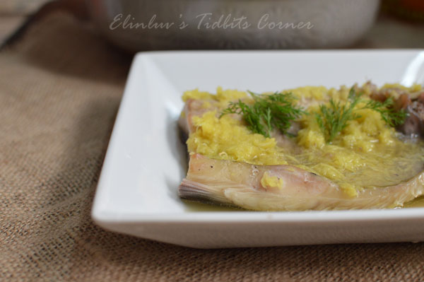 Elinluv's Tidbits Corner: Steamed Grass Carp Belly With Finely Grated ...