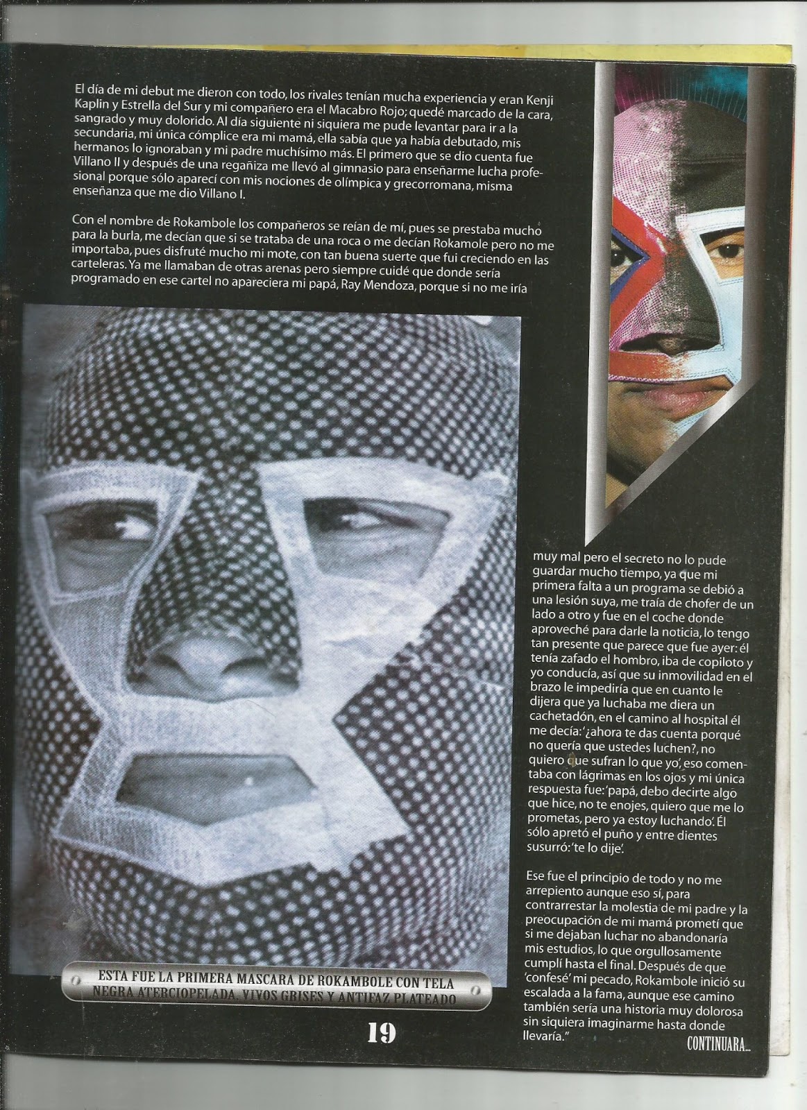 historias de lucha libre: ROKAMBOLE-VILLANO V-RAY MENDOZA JR LA ...