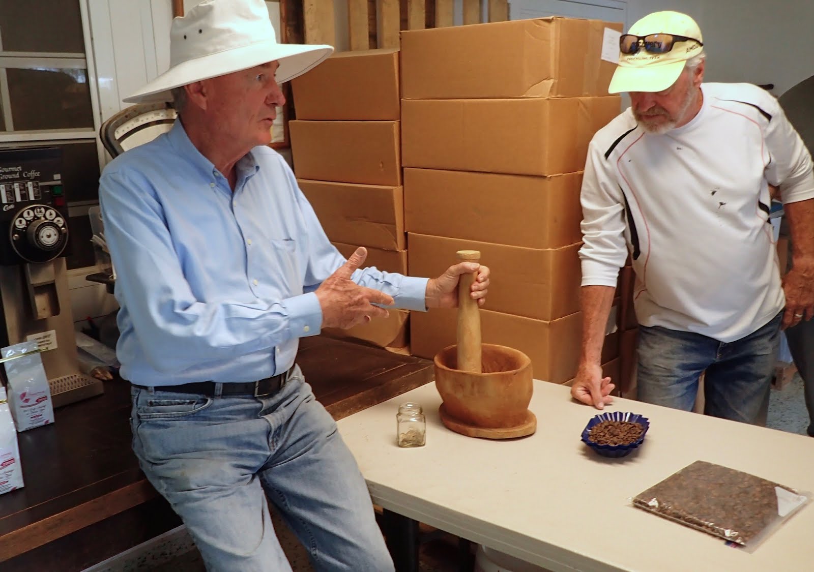 Things we did today...: Puerto Rican Coffee - Coming Back