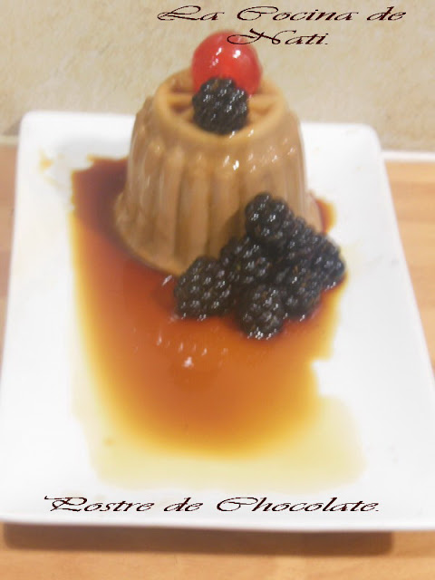 La Cocina de Nati.: POSTRE DE CHOCOLATE