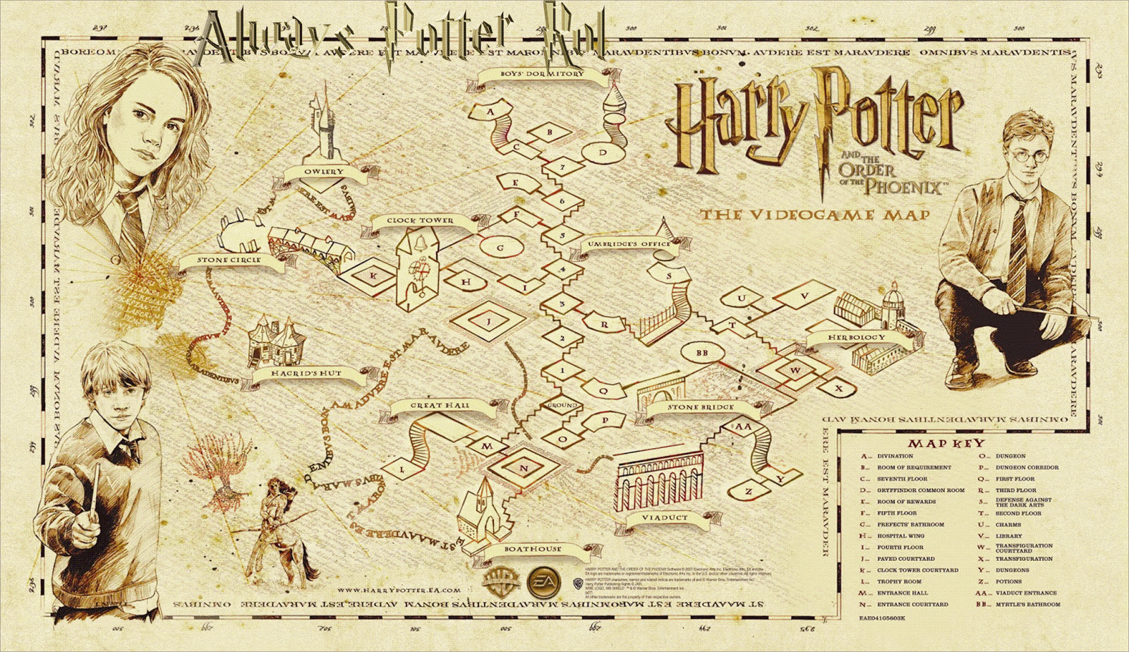 Mapas ~ ALWAYS POTTER ROL