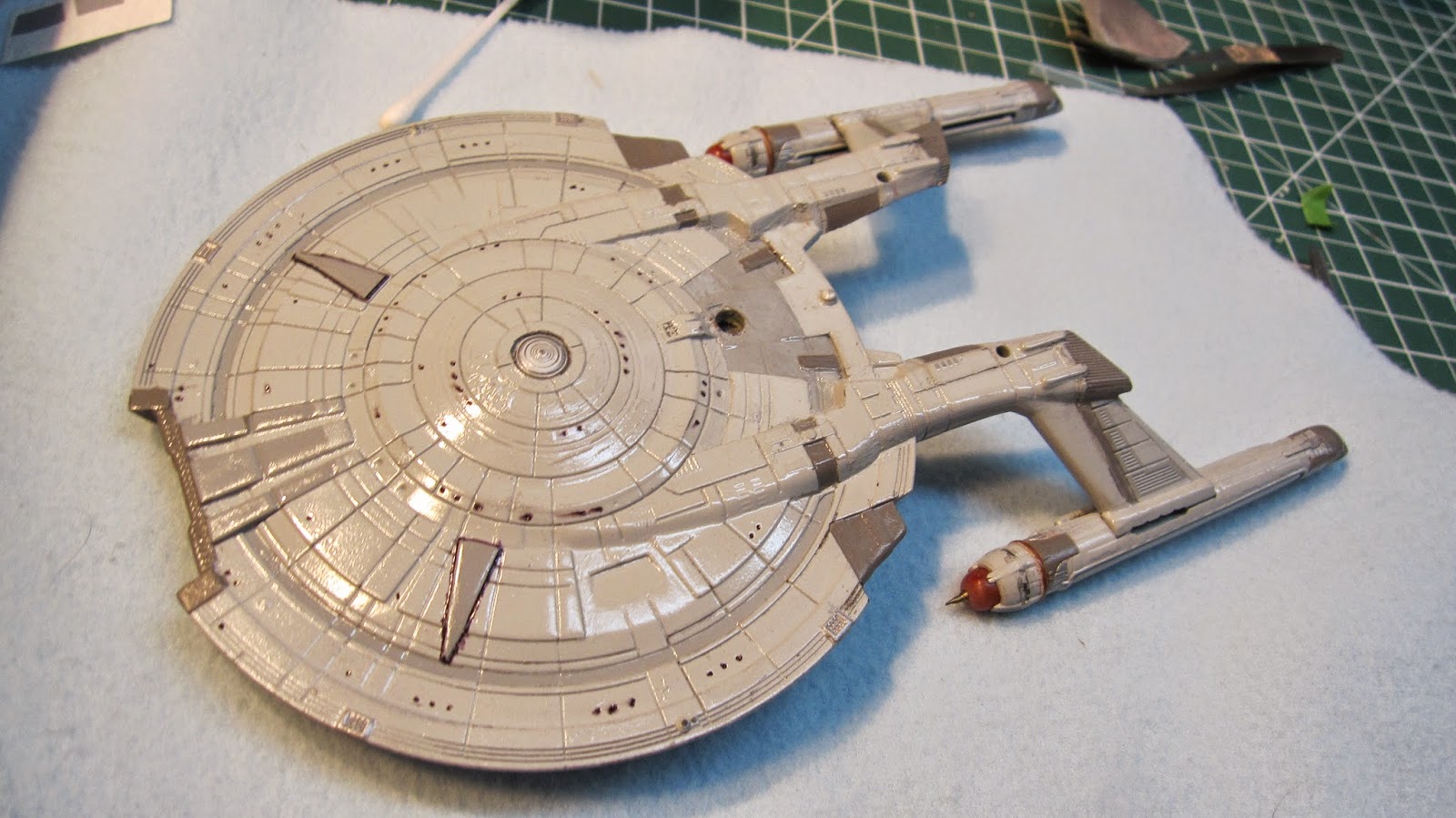 Fordo's Models: Columbia & Challenger...the NX-Class Sisters UPDATE #7