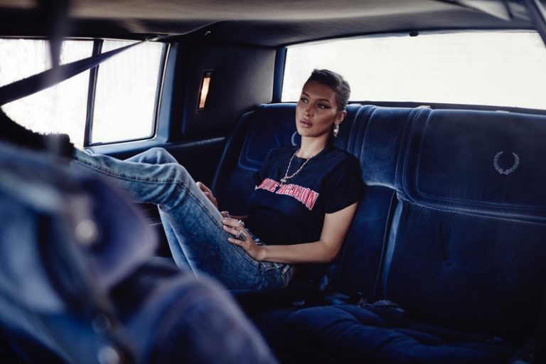 True Religion Fall/Winter 2018 Campaign featuring Bella Hadid