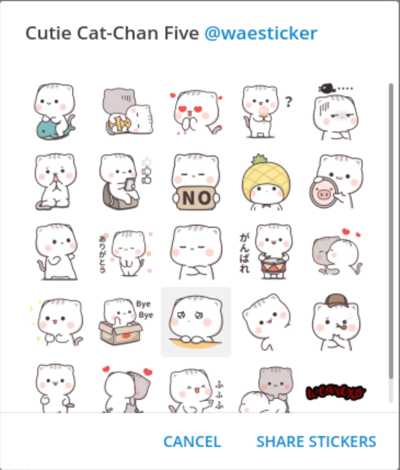 Sticker Pack Whatsapp Part 1