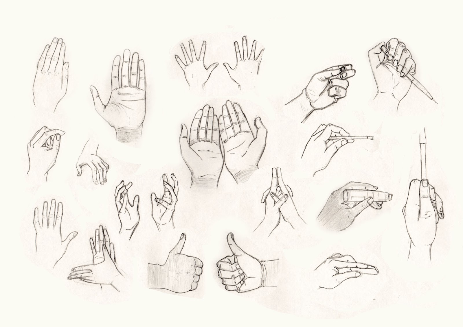 Jam-Art: croquis de mains et de pieds