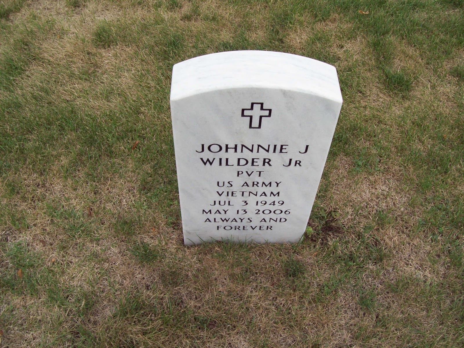 Travels of a Hobgoblin Taphophile: Johnnie Wilder Jr. (Musician ...