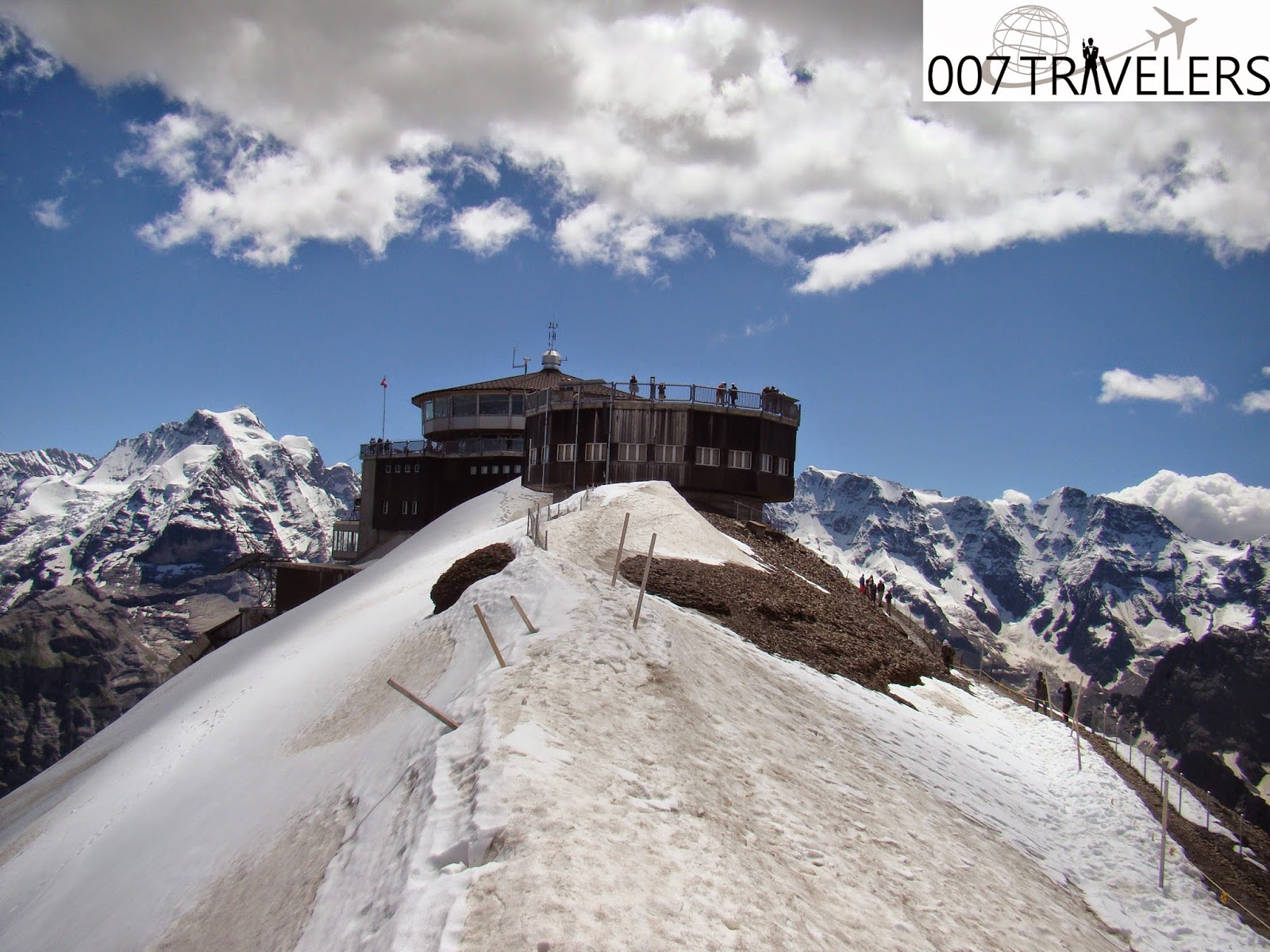 007 TRAVELERS: 007 Filming location: Piz Gloria exteriors / On Her ...