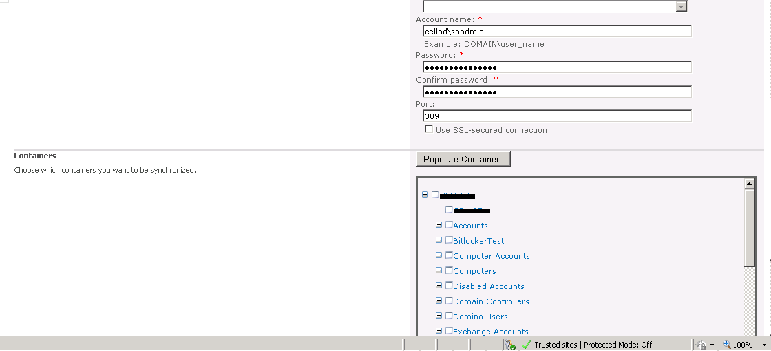 Chanaka's Blog: SharePoint 2010 User Profile Sync
