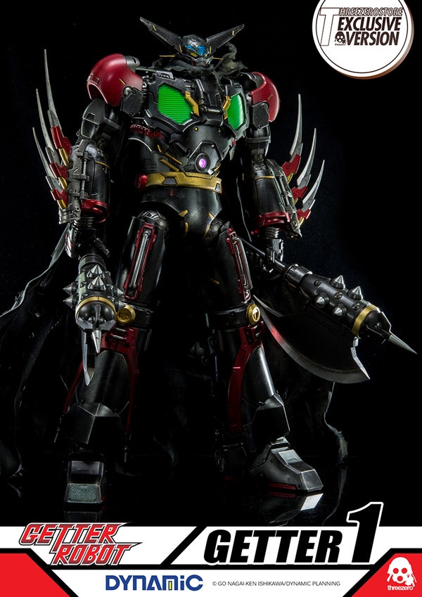 Getter Robot - Getter 1 & Getter 1 3Zero Exclusive Black Edition ...
