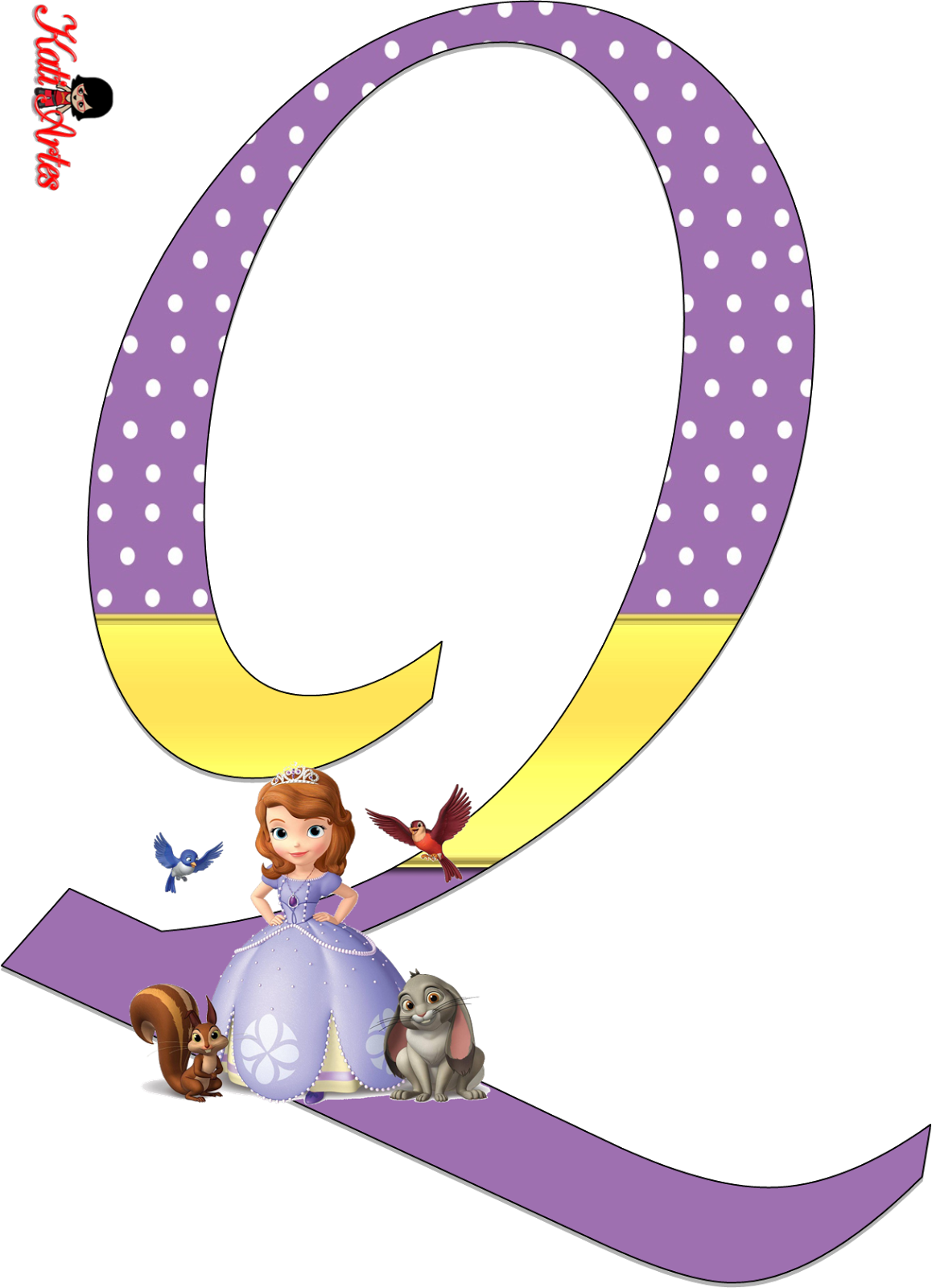 Lindo Alfabeto de Sofía Primera. - Oh my Alfabetos!