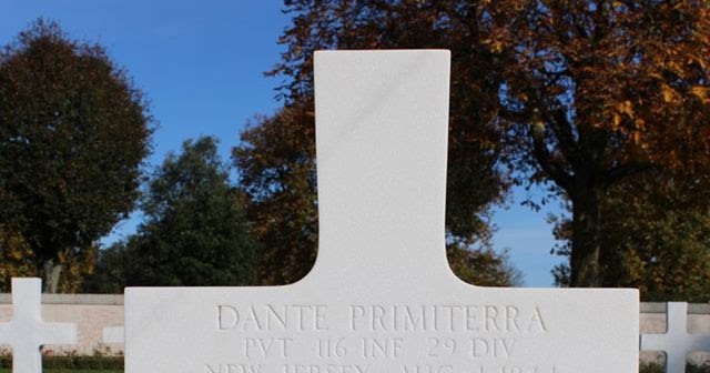 116th Infantry Regiment Roll of Honor: PVT Dante Primaterra