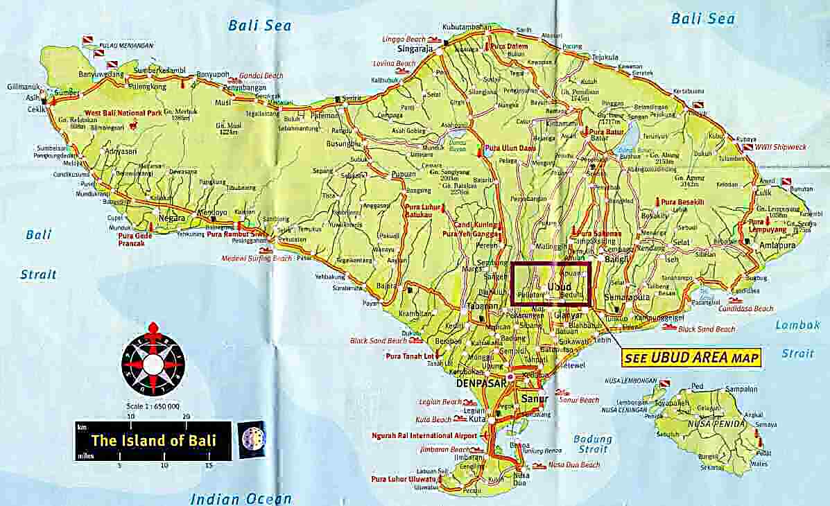 welcome to bali: MAPS