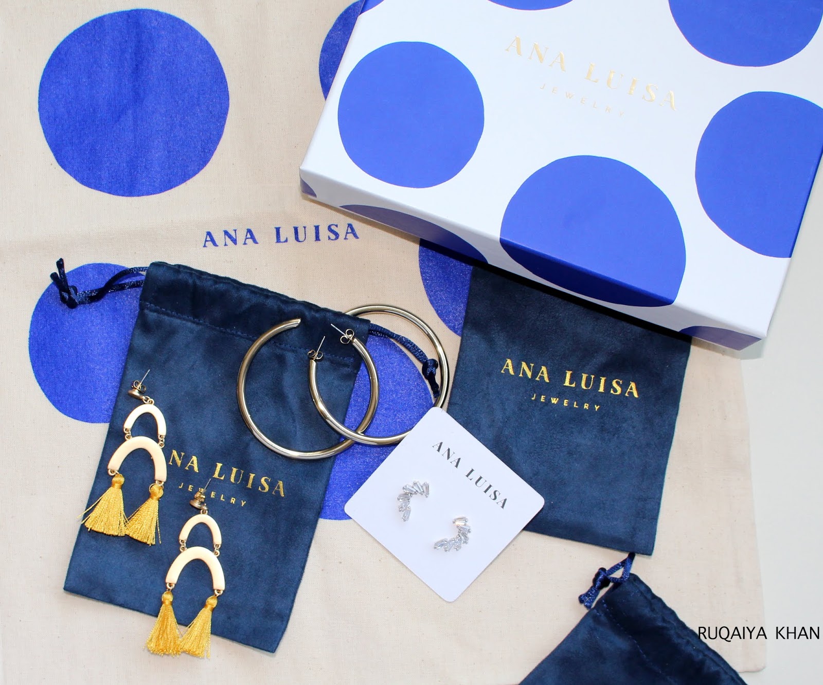 Ruqaiya Khan: Ana Luisa Jewelry Review