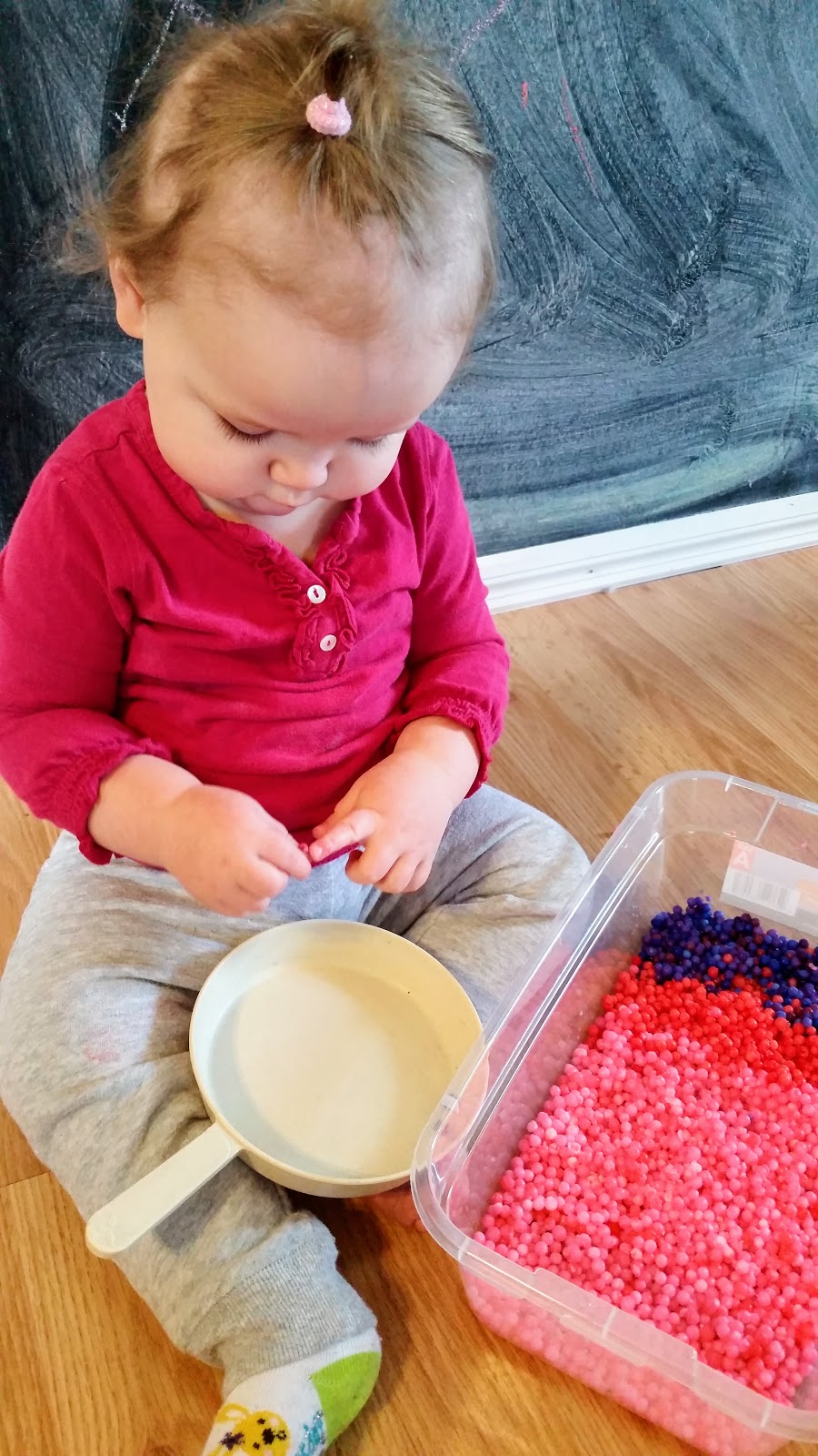 Sweetest Days of Childhood: Tapioca Pearl Sensory Play!