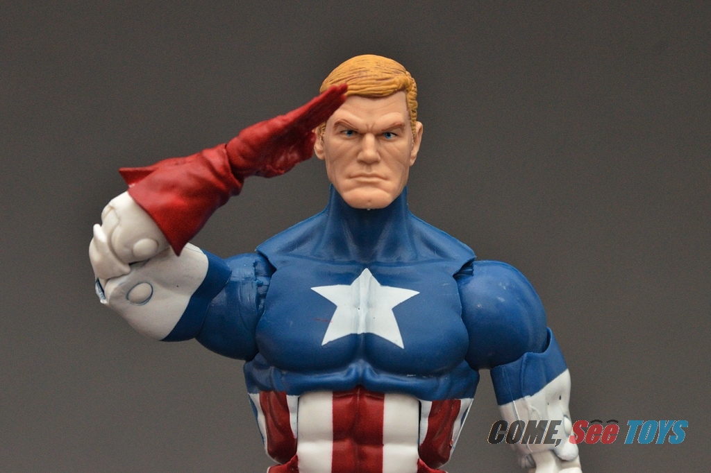 Come, See Toys: Marvel Legends Series 6" Captain America (Red Onslaught ...