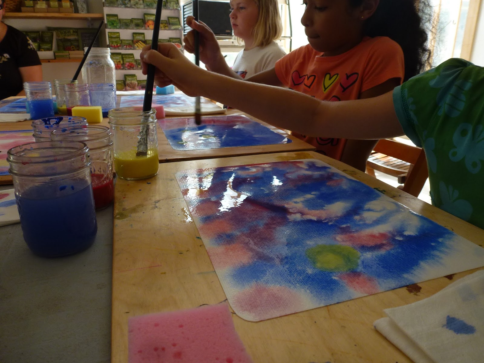 Little City Farm: Waldorf-inspired art classes for kids: watercolour ...