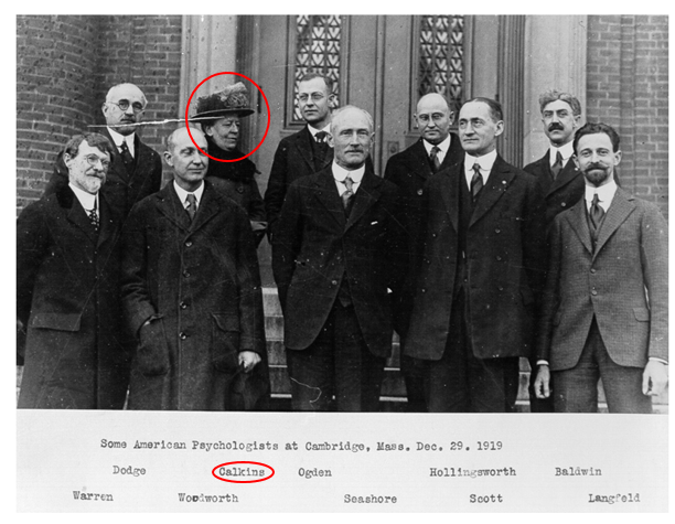 Clásicos de la Psicología: Mary W. Calkins: la doctora en Psicología ...