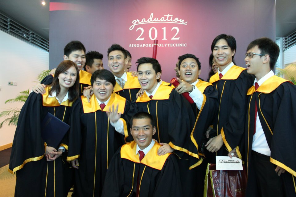 MinMinBeads: My Singapore Polytechnic Graduation on 24 May 2012