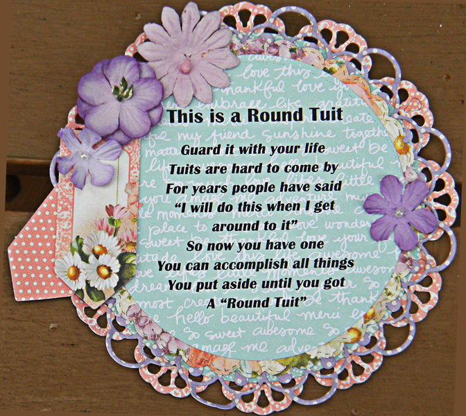 Cass Creating Now: Round Tuit