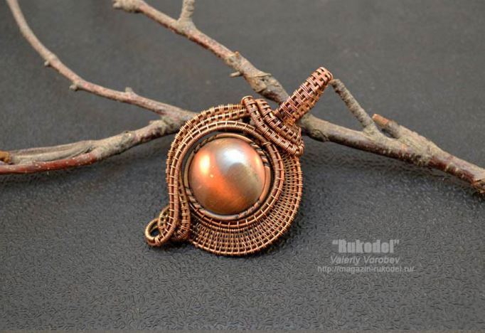 Advanced Copper Wire Woven Jewelry Tutorial Inspirations - The Beading ...