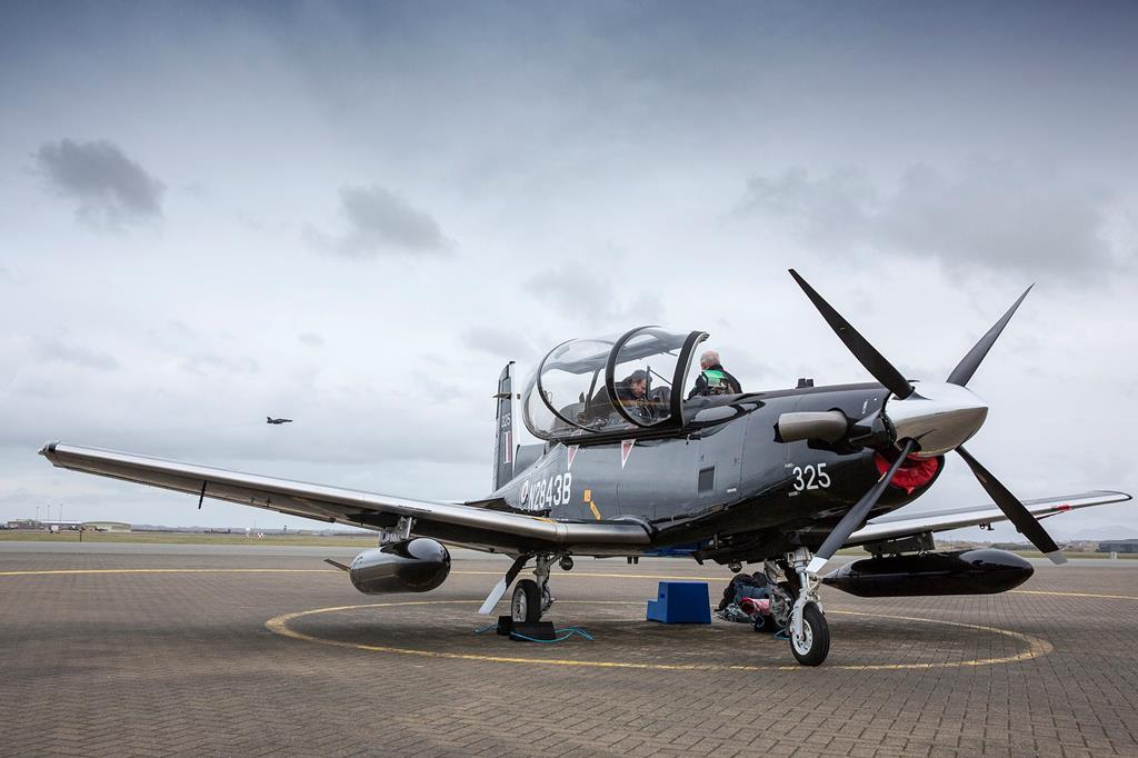 TEXAN T6C ARRIVES AT RAF VALLEY - Blog Before Flight - Aerospace and ...
