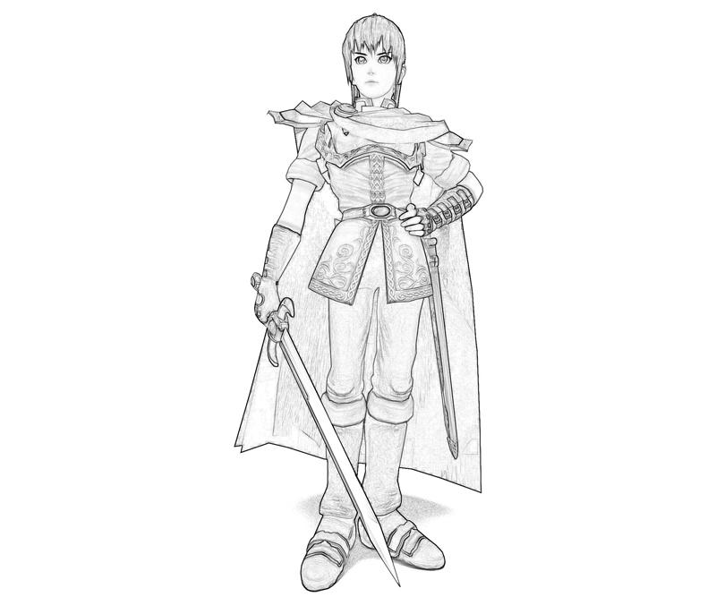 Marth Fire Emblem Coloring Pages Coloring Pages