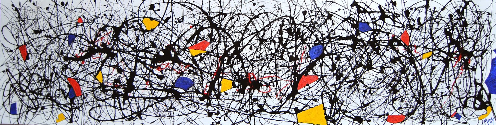 King in Yellow: Ode aan Jackson Pollock - Ode to Jackson Pollock ...
