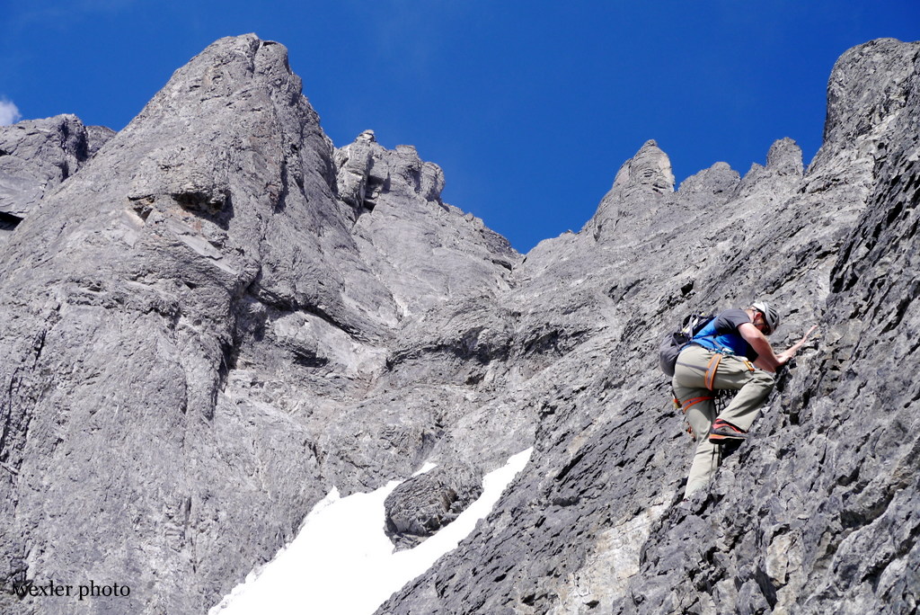 Climbing the East Ridge of Mt. Temple and Grassi Ridge on Wiwaxy ...