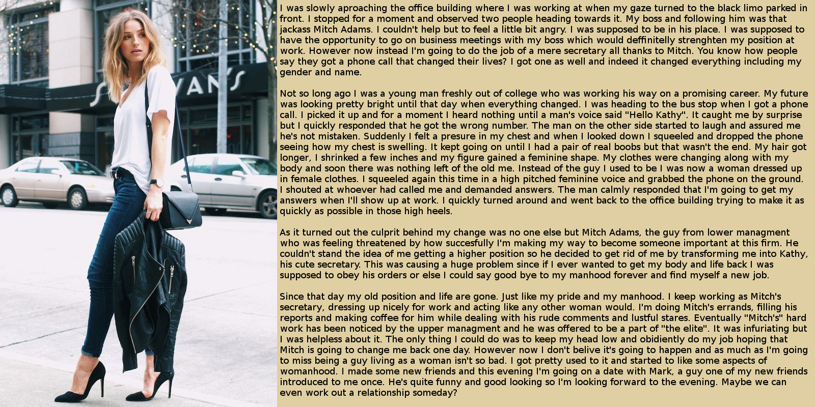 Marti's tg captions: 2018