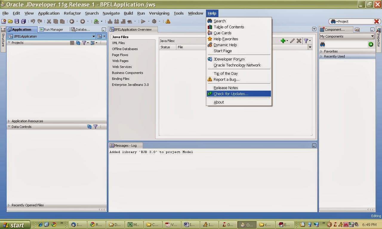 Oracle Fusion Middleware Blog Installing Soa Plugin In Oracle Jdeveloper 11g