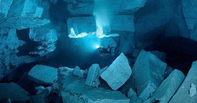 Curiosidades Magnificas ! : Cavernas Subaquáticas.
