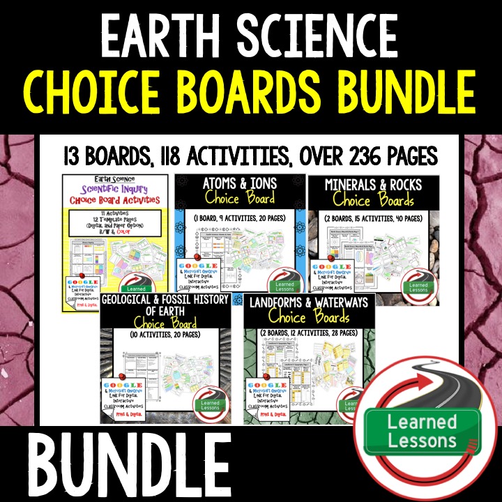 EARTH SCIENCE MEGA BUNDLE, Earth Science Curriculum, Anchor Charts ...