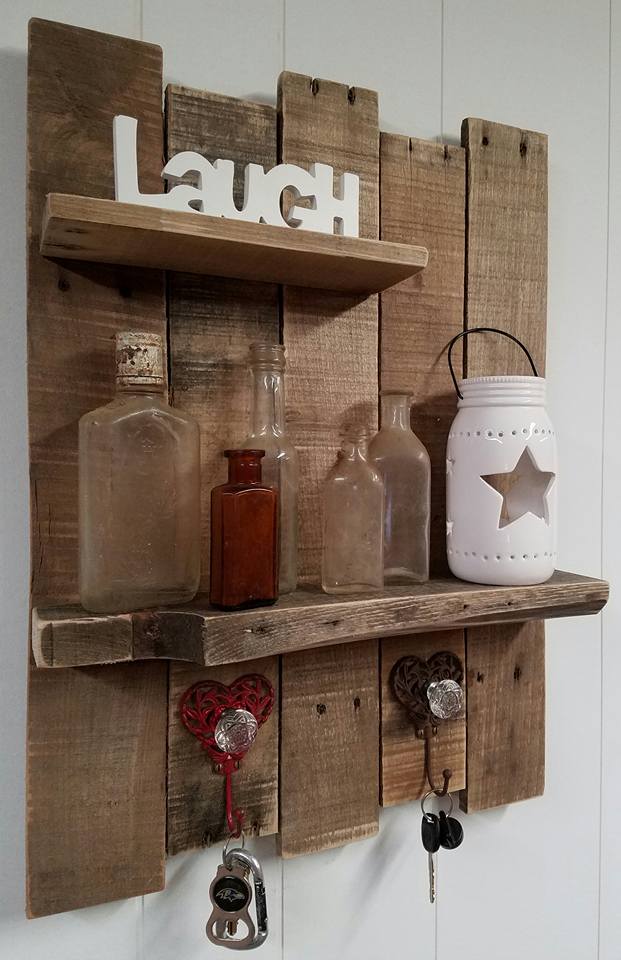 Glorious Pallet Shelf Ideas - Pallets Platform