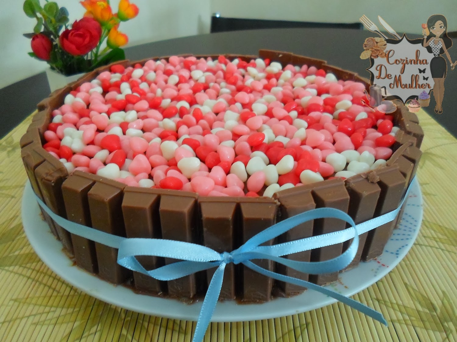 Cozinha de Mulher: Torta Kit Kat