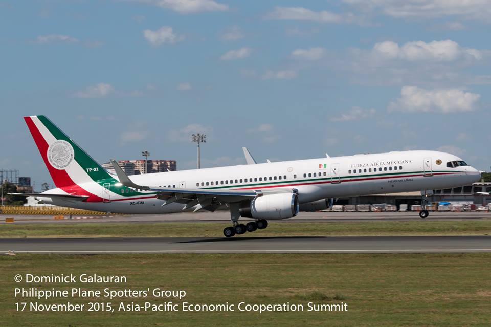 APEC 2015: Aircraft of the Heads of State - Philippine Flight Network