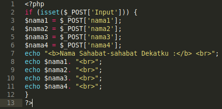 Pemrograman Web dengan PHP MySQL Program menampilkan form inputan text dalam jumlah banyak ...