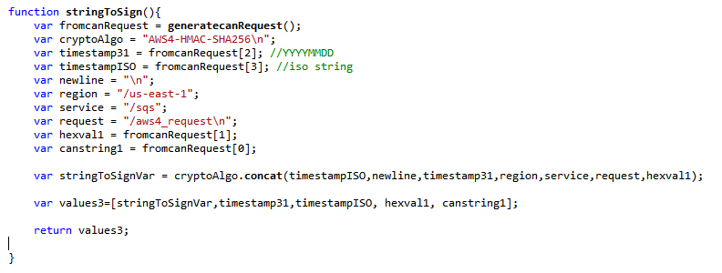 Performance Testing Snippets: AWS4 Signature generation using LoadRunner