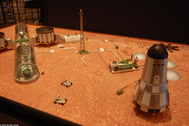 Mars base model by Kevin Atkins | human Mars