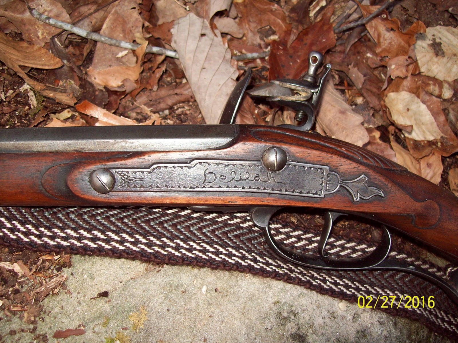 Contemporary Makers: Mike Brooks Rifle with Curt Lyles Hunting Pouch ...