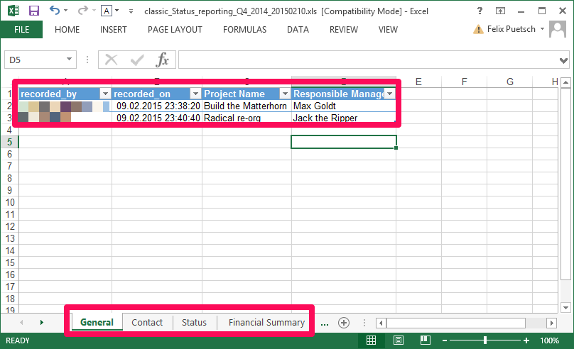 Effective data gathering and communication